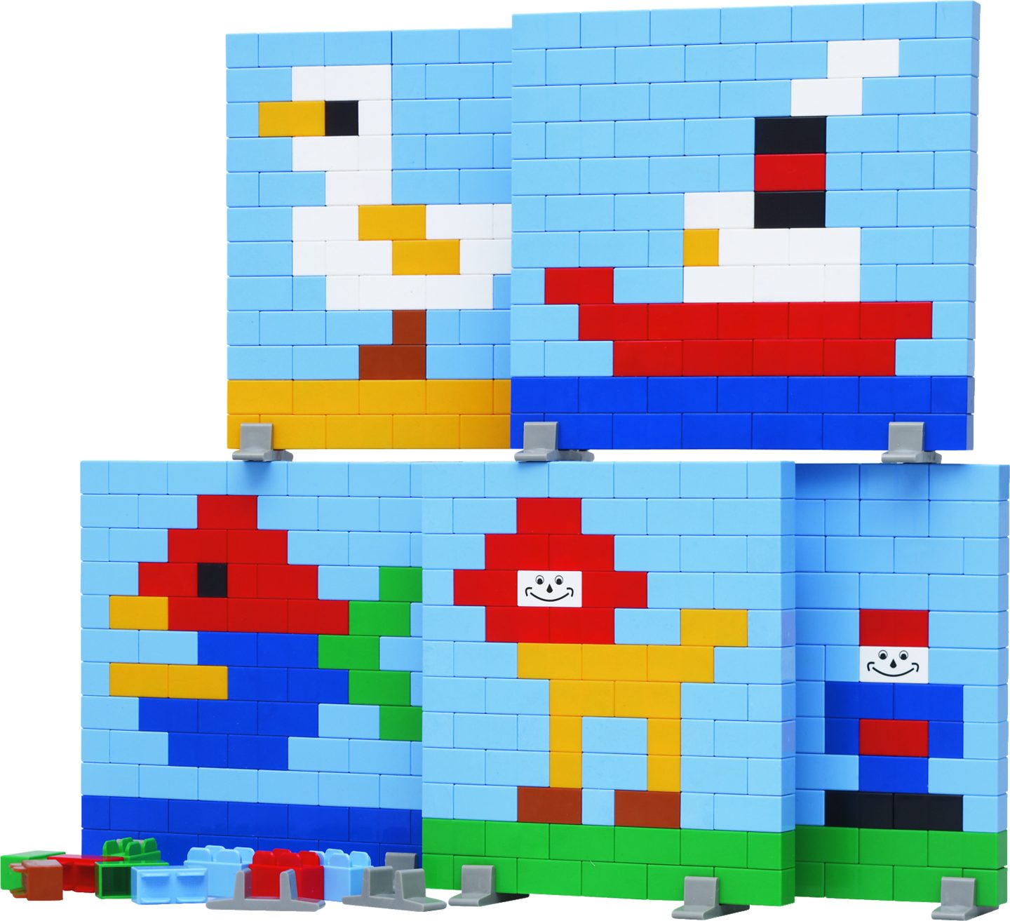 BUILD A PICTURE 600 The Little Architect - Giléduc - Matériels et jeux ...